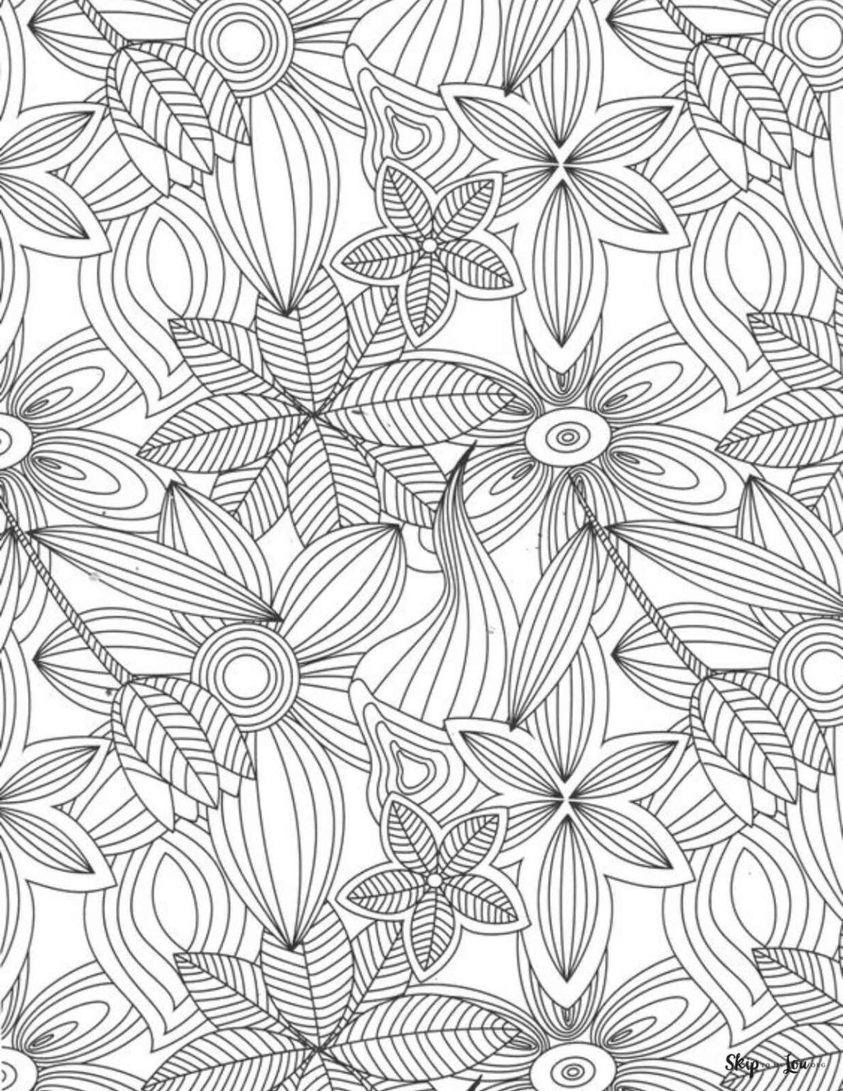Coloring Pages for Teenagers {Free Printables} | Skip To My Lou