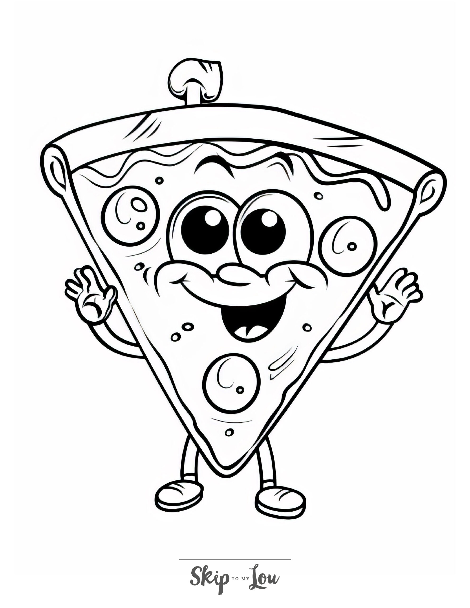 23 Cute Food Coloring Pages | Skip To My Lou