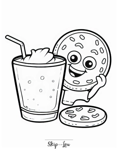 23 Cute Food Coloring Pages | Skip To My Lou