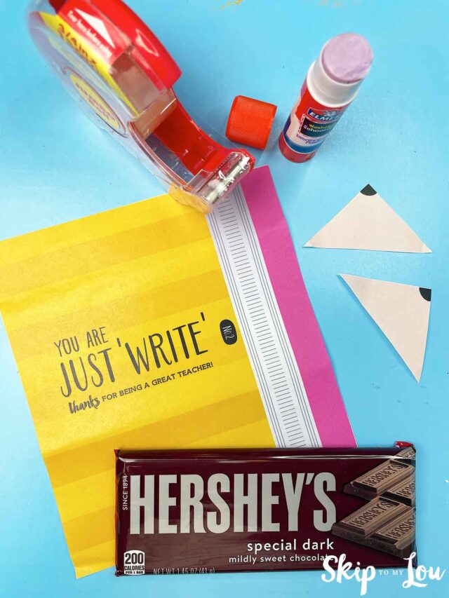 Pencil Candy Bar Wrapper Template: A Sweet Teacher Appreciation Gift ...