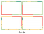 Free Printable Blank Note Cards for all Occasions | Skip To My Lou