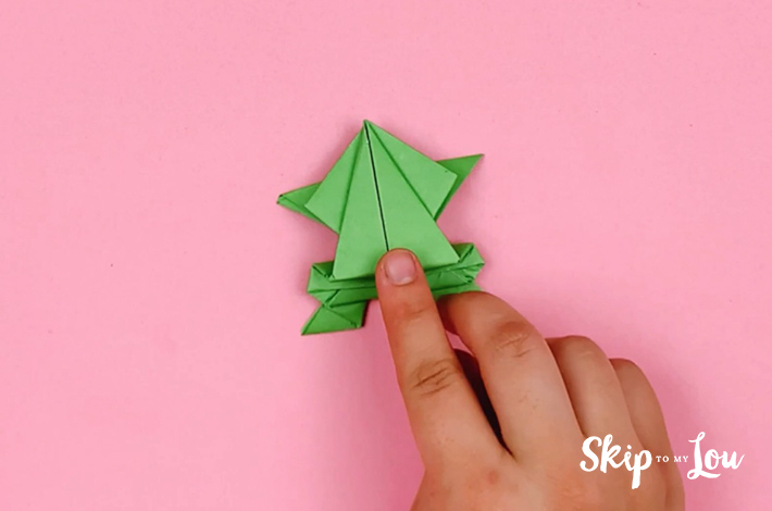 Origami Tutorial Frog