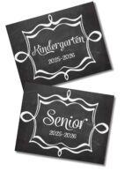 FREE Printable First Day Of School Signs 2025-2026 | Skip To My Lou