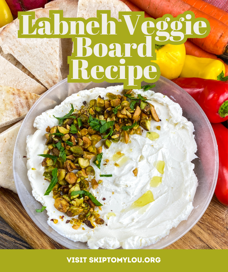 Delicious Labneh Veggie Board | Skip To My Lou