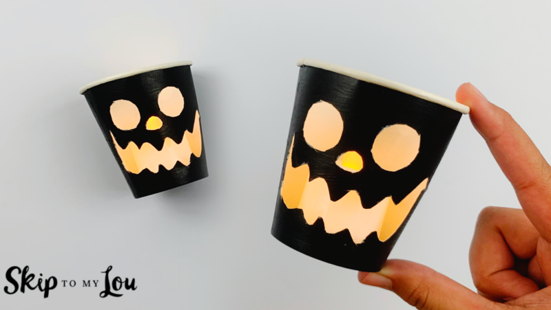 Halloween Cup Lanterns | Skip To My Lou