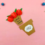 Happy Mothers Day Card– Free Printable Flower Pot Craft | Skip To My Lou