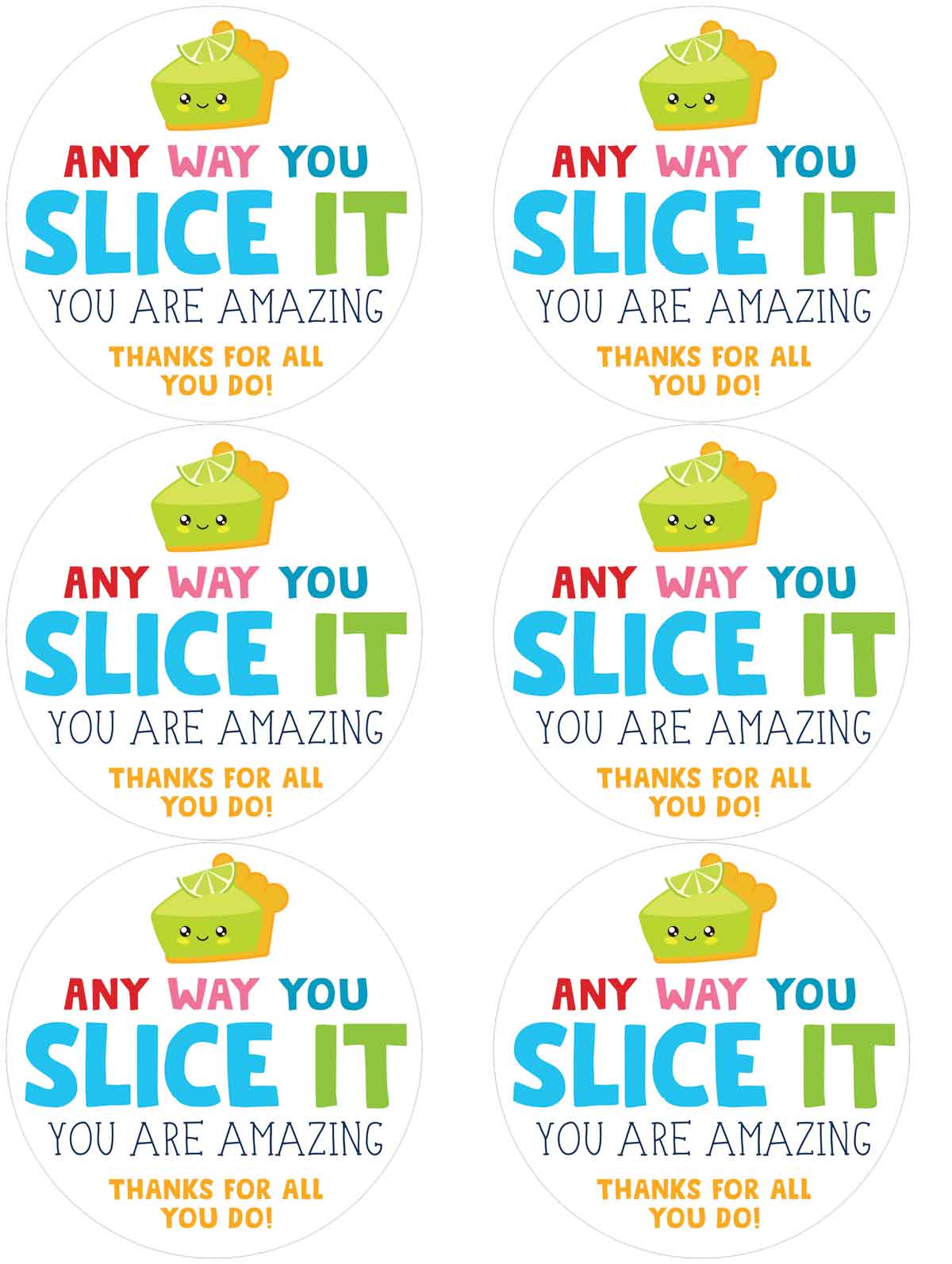 Easy Mini Pie Gift with Free Printable Labels | Skip To My Lou