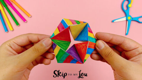Make a Flextangle (with Free Printable Template!) | Skip To My Lou